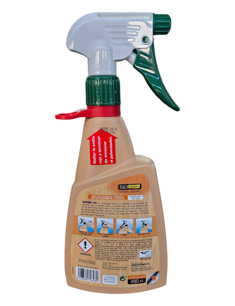 BIO insecticida antipulgones Envase 450 ml